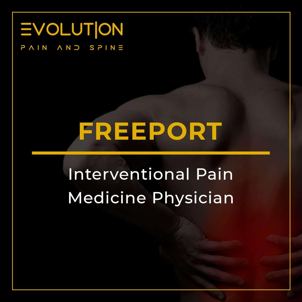 Interventional Pain Management Near Freeport | Evopain TX